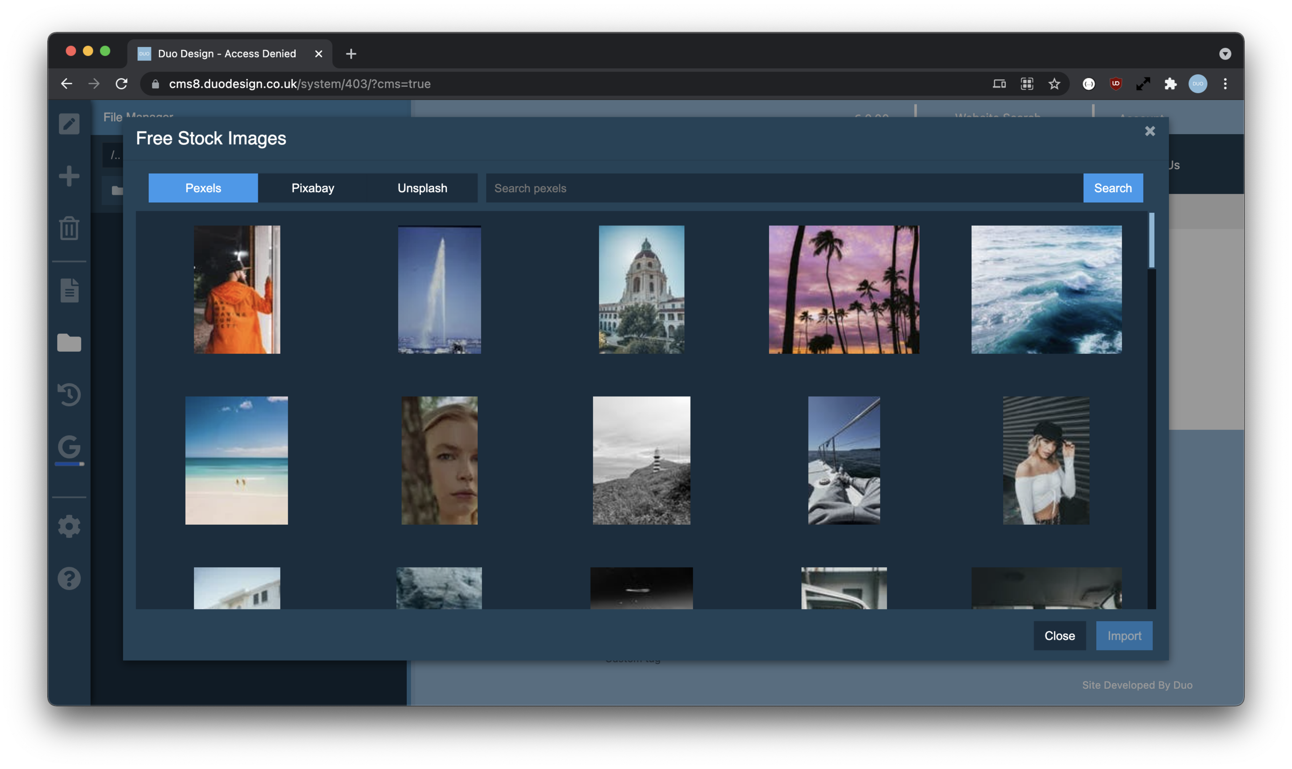 DuoCMS - File Manager